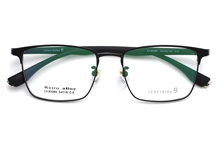 Wholesale metal rectangular metallic glases specs frames for eye ...