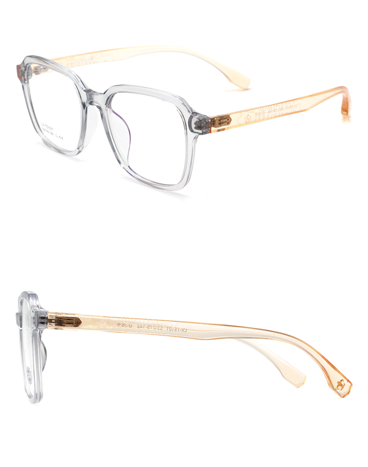 Wholesale black men's women's Tr90 optical frame glasses - IU Eyewear